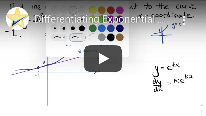 Differentiating exponentials and logarithmic functions - studywell.com