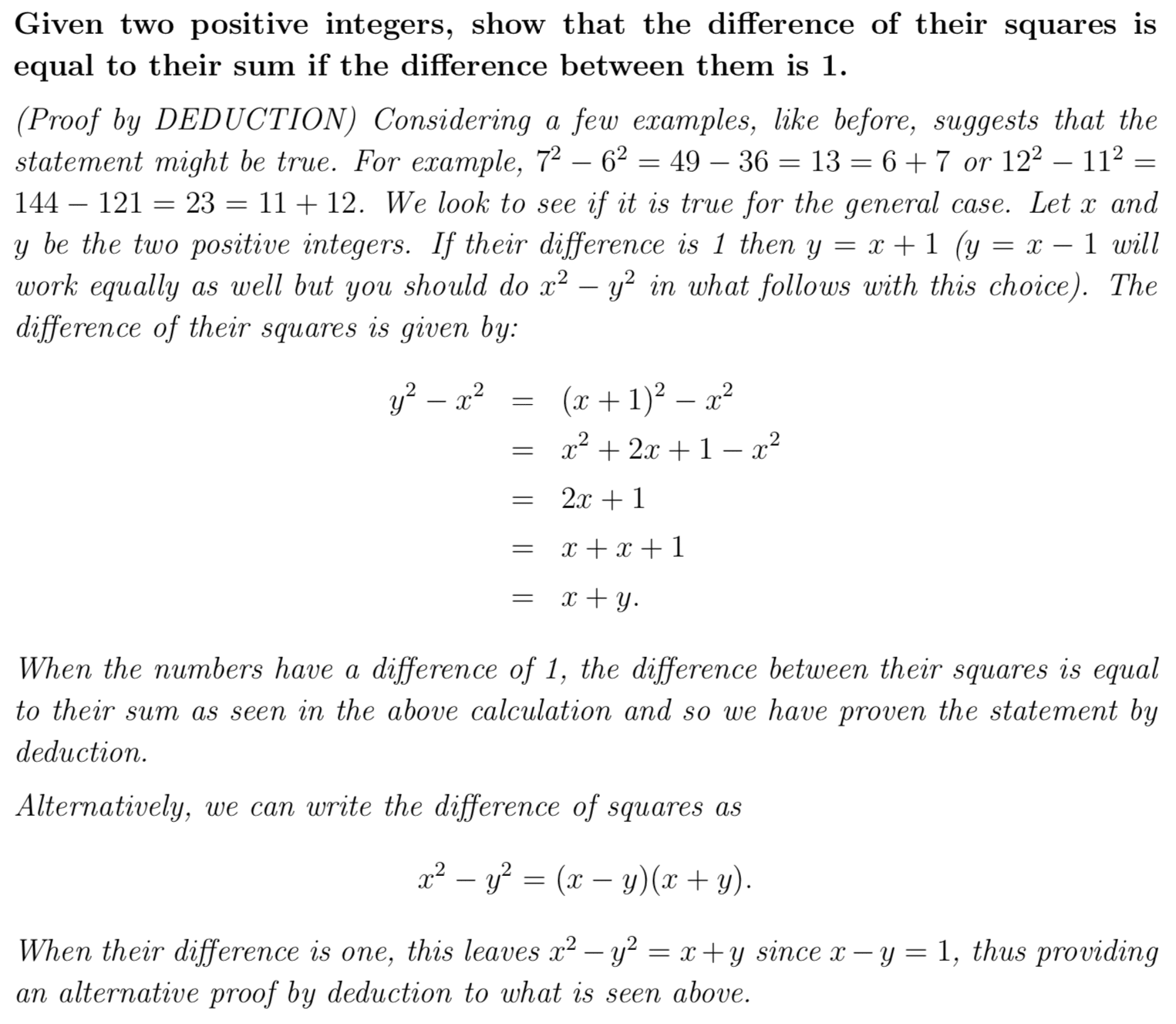 Mathematical Proof Examples Exam Style Questions StudyWell